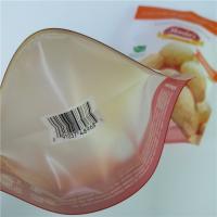 China 340g 12oz Snack Bag Packaging Cookies Jerky Doypack Self Standing Plastic Pouches for sale