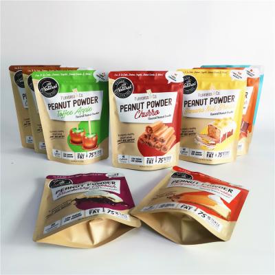 China 8oz Powder Aluminium Foil Bag Moisture Proof Pouches Customized For Food Packing for sale