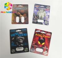 China PP 3D Printing Plastic Blister Card Packaging Normal Size For Rhino 69 Pills for sale