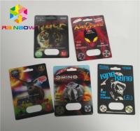 China Capsule PP 3D Printing Plastic Card Single / Double Pill Hole For Rhino 69 for sale