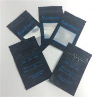China Resealable Cookies Three Side Seal Pouch Mylar k Bag Rotogravure Printing for sale