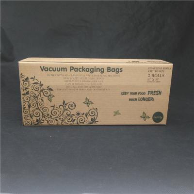 China Recyclable Folding Carton Kraft Brown Paper Packaging Customized Printing Durable for sale