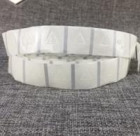 China PET Clear Shrink Sleeve Labels Braille Stickers Adhesive Tactile Warning Triangle Type for sale