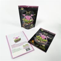 China Food Grade Aluminum Foil Stand Up Pouch Resealable Candy Cbd Gummy Bears Packaging for sale