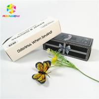 China Glossy shiny hot stamping OEM brand logo printed paper box gift cosmetics eyelash packaging card boxes for sale