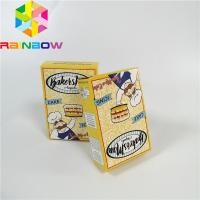 China Eco-friendly custom printed white cardboard packaging box kraft paper butter chips/food cookies/gift foldable display pa for sale
