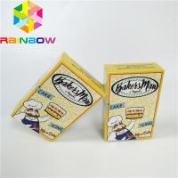 China Eco-friendly custom printed white cardboard packaging box kraft paper butter chips/food cookies/gift foldable display pa for sale