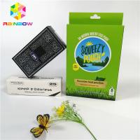 China Full color customized logo UV craft paper boxes with hang hole bottle gift cosmetics packing box for sale