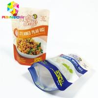 China Frozen Food Plastic Pouches Packaging Stand Up Nylon Vacuum Retort Storage for sale