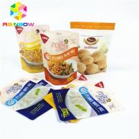 China Sauce Steamed Plastic Pouches Packaging Boiling Cooking Vacuum Storage Zipper Lock for sale