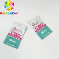 China Recyclable Plastic Pouches Packaging k CBD Gummy Candy Bag Gravure Printing for sale