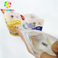 China Customized Plastic Stand Up Pouch , Aluminium Foil Pouch Logo Heat Resistant for sale