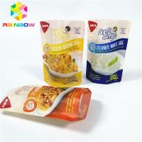 China Heat Resistant Cooking Retort Plastic Pouches Packaging Laminated Custom Logo Printed for sale
