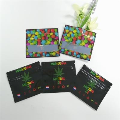China Transparent Herbal Incense Packaging Small k One Side Clear Aluminum Foil for sale