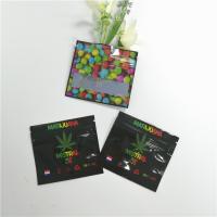 China Three Side Flat Sugar Candy CBD Mylar k Bags Low Moq Custom Printed Durable for sale