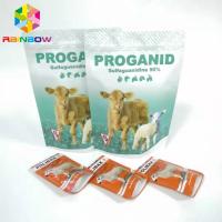 China Bottom Gusset Aluminium Foil Pouch  , Dog Food Packaging Resealable Animal Feed Bags for sale