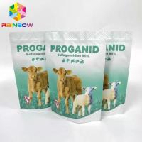 China Bottom Gusset Aluminium Foil Pouch  , Dog Food Packaging Resealable Animal Feed Bags for sale