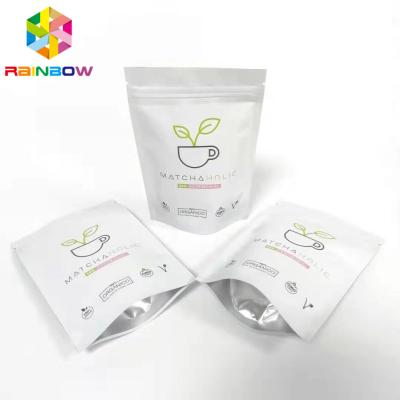 China Aluminum Foil Resealable Packaging Bags Glossy Printing Plastic Zip Lock for sale