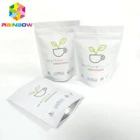 China Morning Tea Bags Packaging , Glossy Customized Stand Up Pouches FDA Certificated for sale