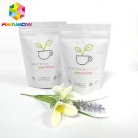 China Morning Tea Bags Packaging , Glossy Customized Stand Up Pouches FDA Certificated for sale