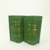 China Aluminum Foil Bottom Gusset Bags Leak Proof Logo Printing k Packaging for sale