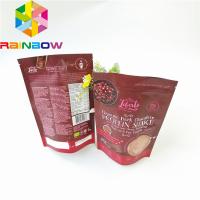 China Dry Fruit Mike Powder Candy Foil Pouch Packaging Heat Seal Zip Lock Gravure Printing for sale
