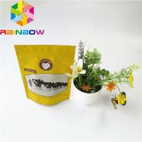 China Smell Proof Aluminum Foil Pouch Packaging Mylar Plastic Zip Lock For Coffee for sale