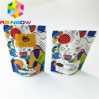China Recycle Plastic Aluminum Foil Bags Digital Printing Cake Dessert Tea Coffee Packing for sale