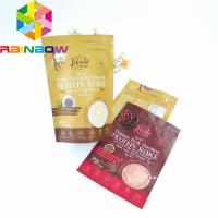 China Recycle Plastic Aluminum Foil Bags Digital Printing Cake Dessert Tea Coffee Packing for sale