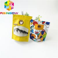 China Custom Printed Aluminum Foil Food Packaging Bag Laminated Zip Lock For Beef Jerky for sale