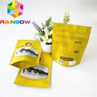 China Custom Printed Aluminum Foil Food Packaging Bag Laminated Zip Lock For Beef Jerky for sale