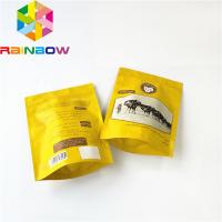 China Custom Printed Aluminum Foil Food Packaging Bag Laminated Zip Lock For Beef Jerky for sale