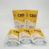 China Smell Proof Herbal Incense Packaging Bag Childproof Zipper Top Small Size for sale