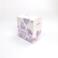 China Hot Stamping Coating Printing Cosmetic Packaging Paper Box 350g White Cardboard for sale