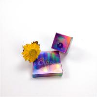 China Hologram Paper Box Packaging Coating Printing Custom CMYK Color For Blusher for sale