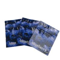 China Foil Flat THC Gummies Plastic Pouches Packaging Blueberry Cbd Childproof Ziper Bag for sale