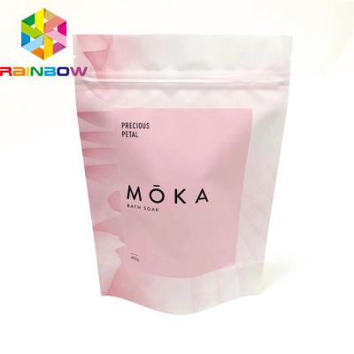 China Matt Finish Cbd Bath Salt Plastic Pouches Packaging Aluminum Foil Resealable For Food for sale