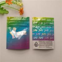 China Custom Printed Child Proof k Mylar Bag Gummies Pouch Kratom Pill Sachet for sale