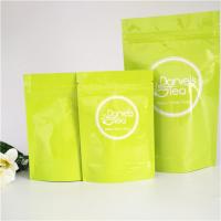China Matt Surface Plastic Pouches Packaging , Aluminum Foil Tea Packaging Bag Customized for sale