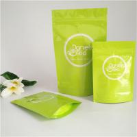 China Matt Surface Plastic Pouches Packaging , Aluminum Foil Tea Packaging Bag Customized for sale