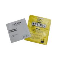 China Aluminum Foil Resealable Packaging Bags Matt / Glossy Finish Mylar Cosmetic Face Mask Packing for sale