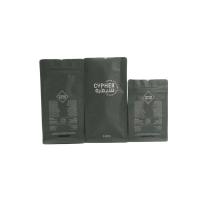 China Standard Size Bottom Gusset Bags E Zipper Alumnium Foil Mylar Smell Proof Food Grade for sale