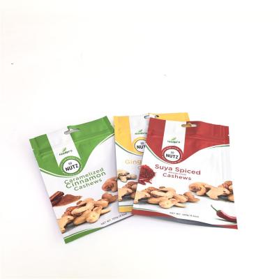 China Biodegradable Stand Up Zipper Bags Custom Gravure Printing For Food Packaging for sale