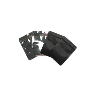 China Matte Surface Plastic Pouches Packaging Aluminum Foil Small Zipper Bag For Food for sale
