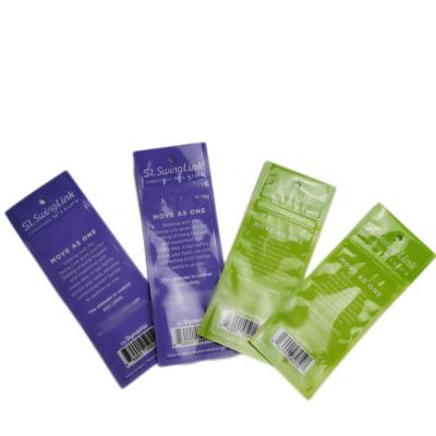 China Heat Seal Sealing Plastic Pouches Packaging Laminated Material Finish Eyelash Packing With for sale