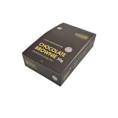 China Food Grade  Paper Box Packaging Custom Printing Cardboard Energy Bar Packing for sale