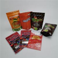 China Mylar Stand Up Barrier Pouches Tobacco  Bags CBD Candy Packaging Custom Printed for sale