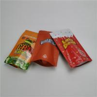China Food Grade Resealable Stand Up Pouches CBD Gummies Snack Packaging Bag With Window for sale