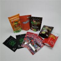 China Child Resistant Plastic Pouches Packaging Exit Mylar Bag For CBD Gummies Packaging for sale