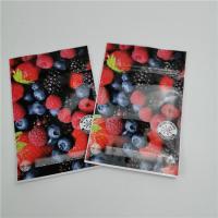 China Gold Matte Color Plastic Zipper Pouch Child Resistant Bags For Gummies Packaging for sale